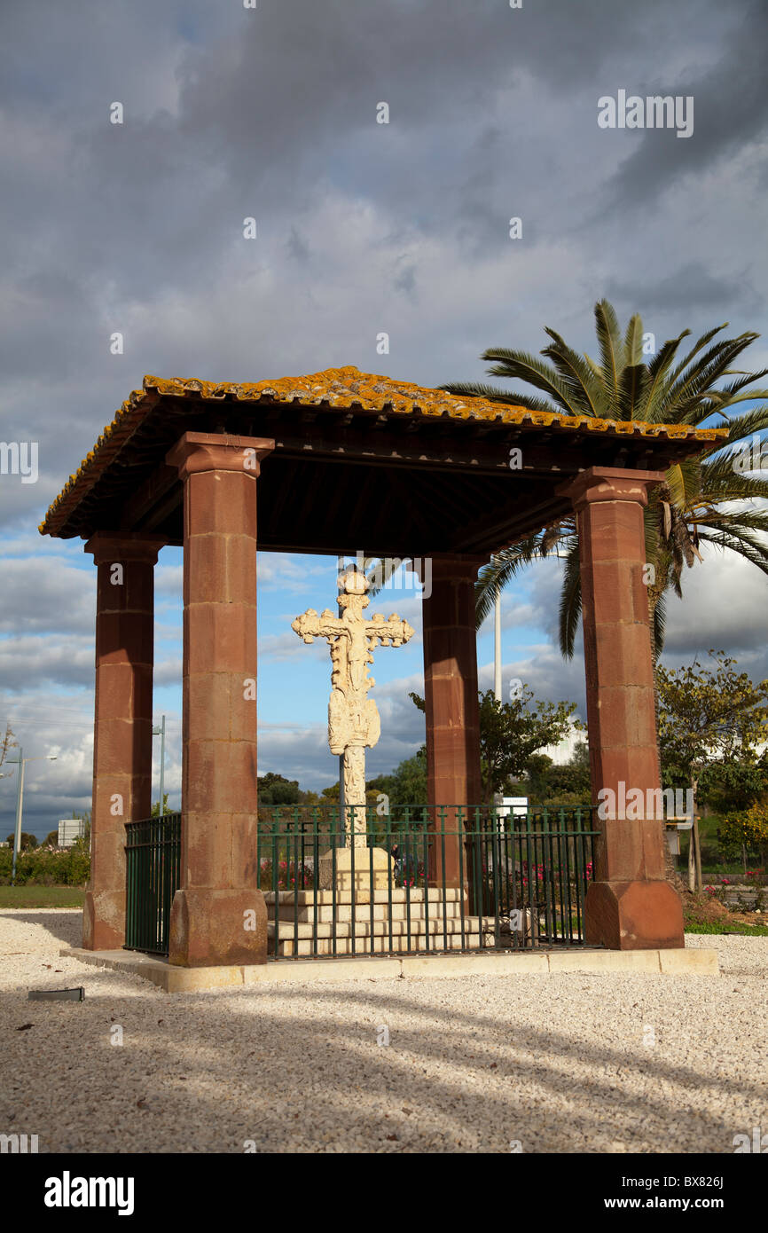 The Cross of Portugal at Silves Stock Photo - Alamy
