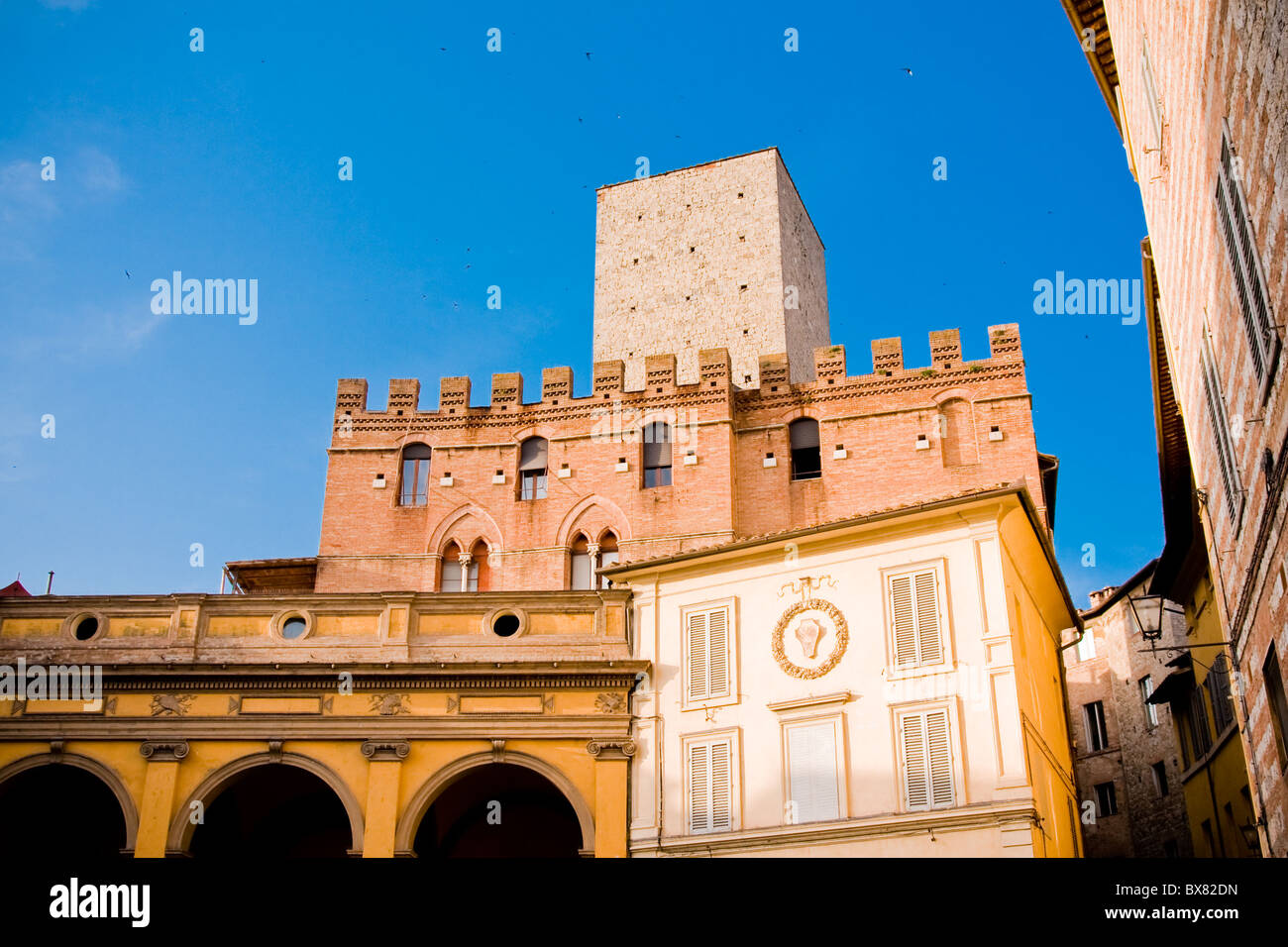 example of italian historic architecture Stock Photo - Alamy