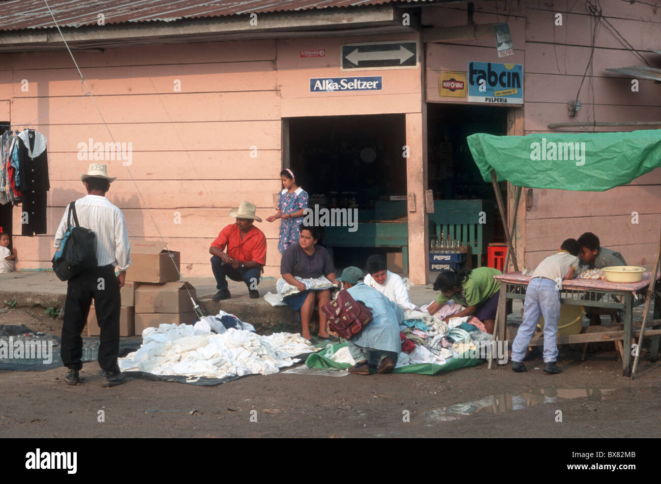 HONDURAS MARKET PLACE IN TEGUCIGALPA Stock Photo - Alamy