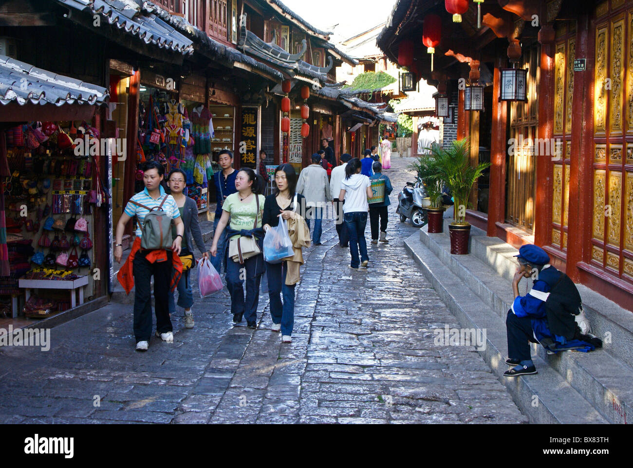 Lijiang's old town (Dayan), Yunnan, China Stock Photo - Alamy