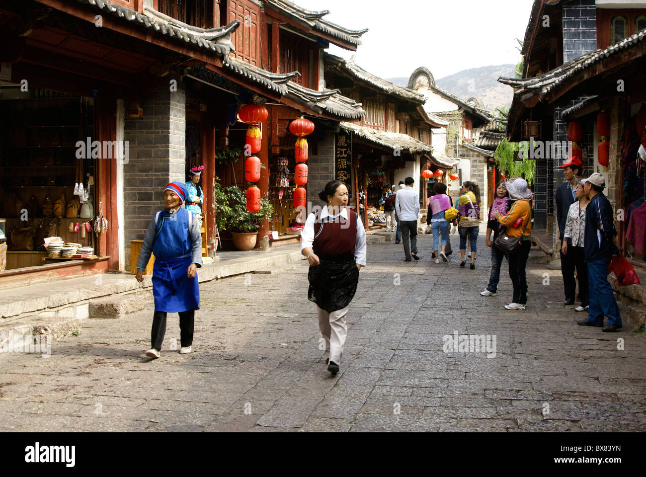 Lijiang's old town (Dayan), Yunnan, China Stock Photo - Alamy