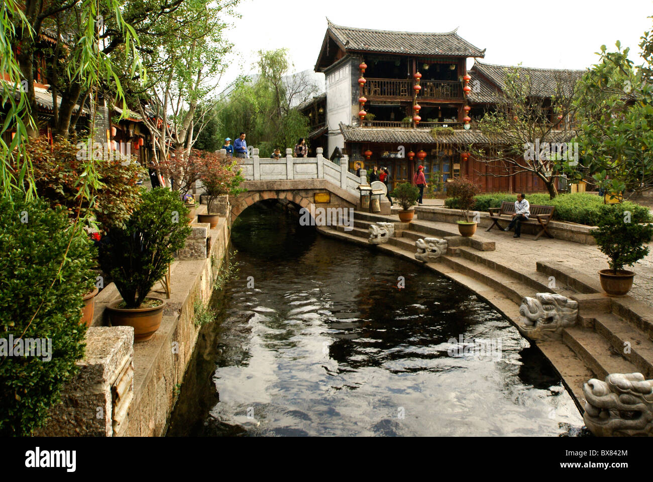 Lijiang's old town (Dayan), Yunnan, China Stock Photo - Alamy