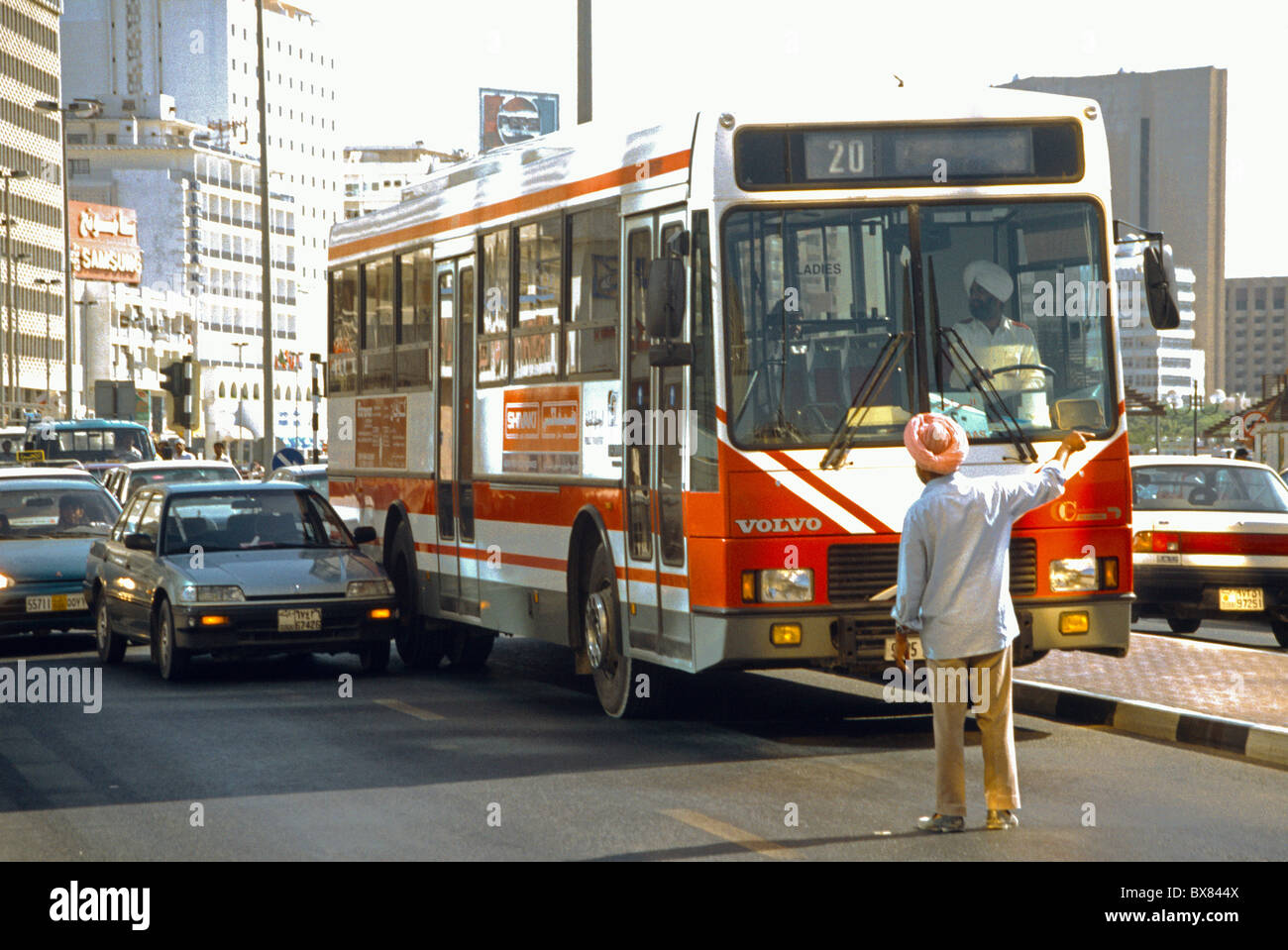 Dubai UAE Local Transport Bus Stock Photo - Alamy