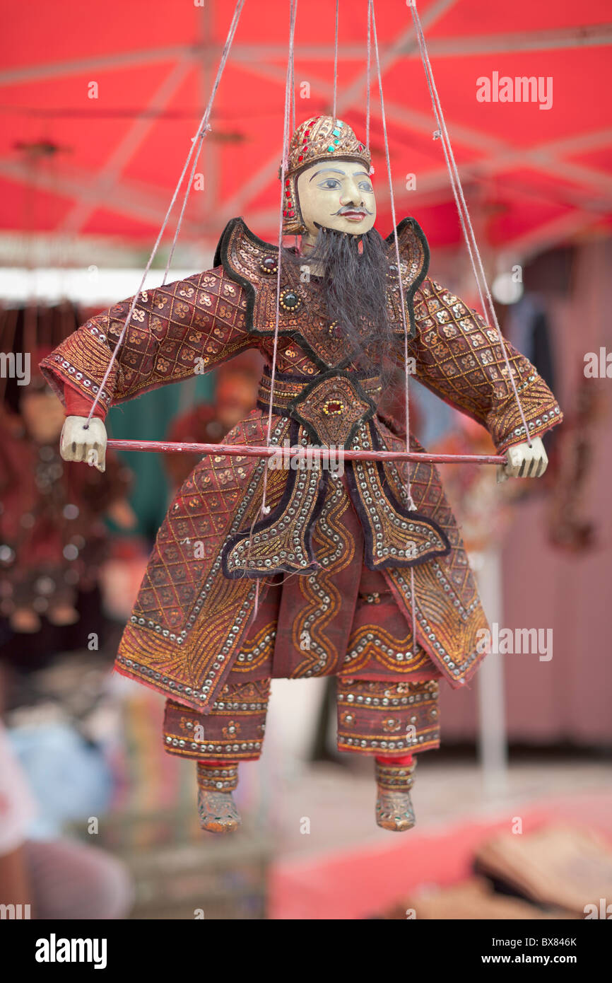 Demon Puppet on sale at the Night market in Luang Prabang, Laos Stock ...