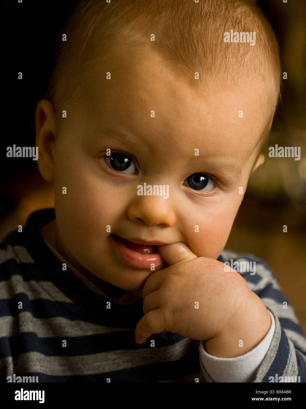 8 month child hi-res stock photography and images - Alamy