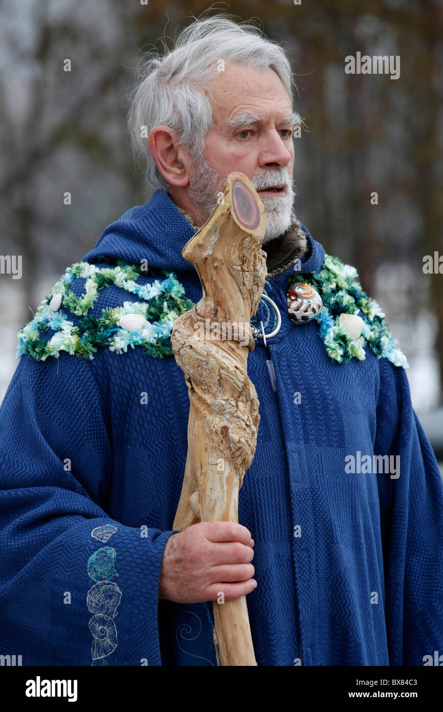 Druid robe hi-res stock photography and images - Alamy