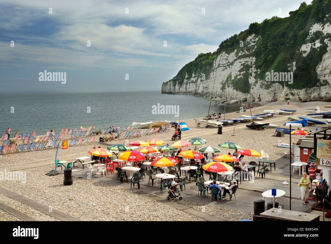 Beer beach, Devon Stock Photo - Alamy
