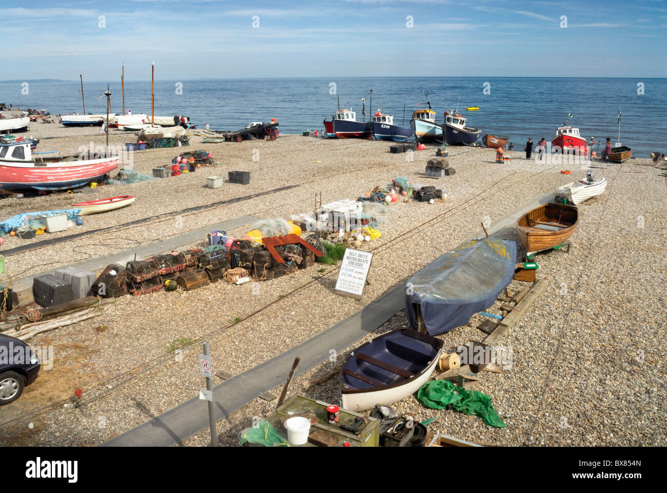 Beer beach, Devon Stock Photo - Alamy