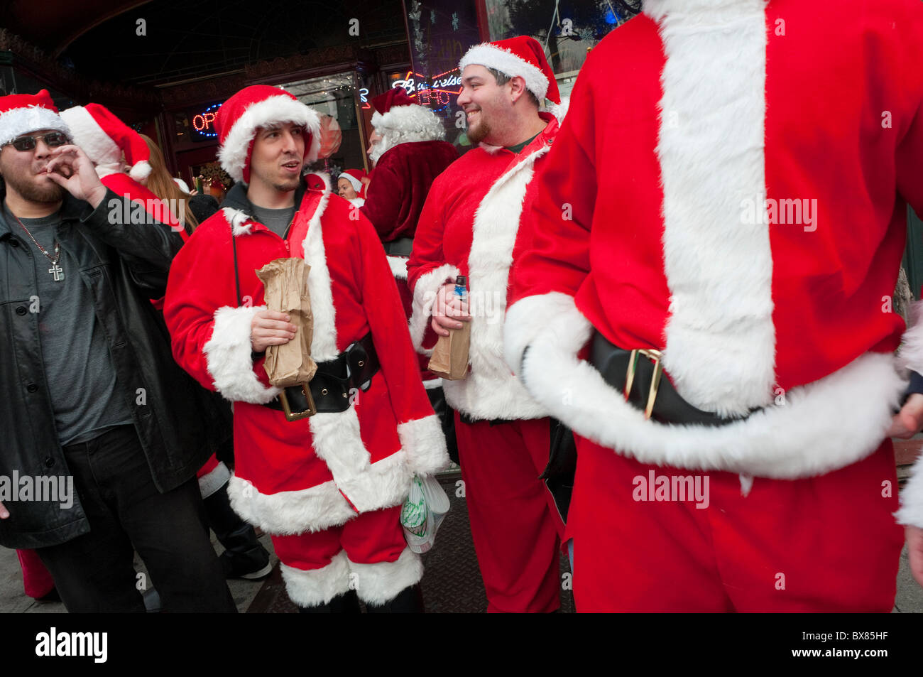 Naughty santa hi-res stock photography and images - Alamy