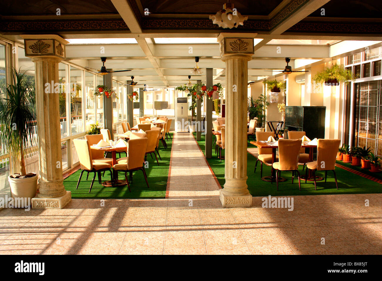 A View of a restaurant Stock Photo - Alamy