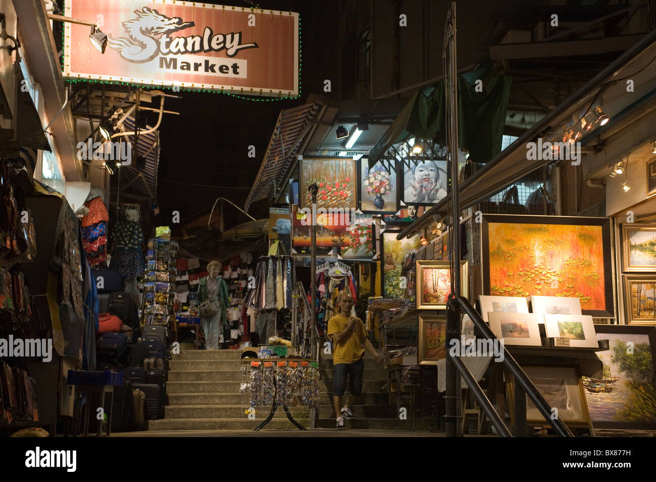 China Hong Kong Stanley market Stock Photo - Alamy