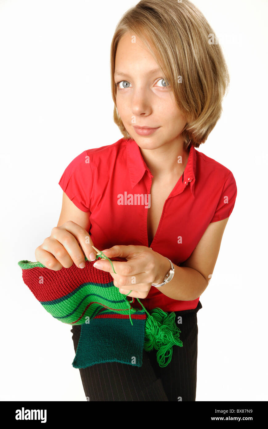 Knit goods hi-res stock photography and images - Alamy