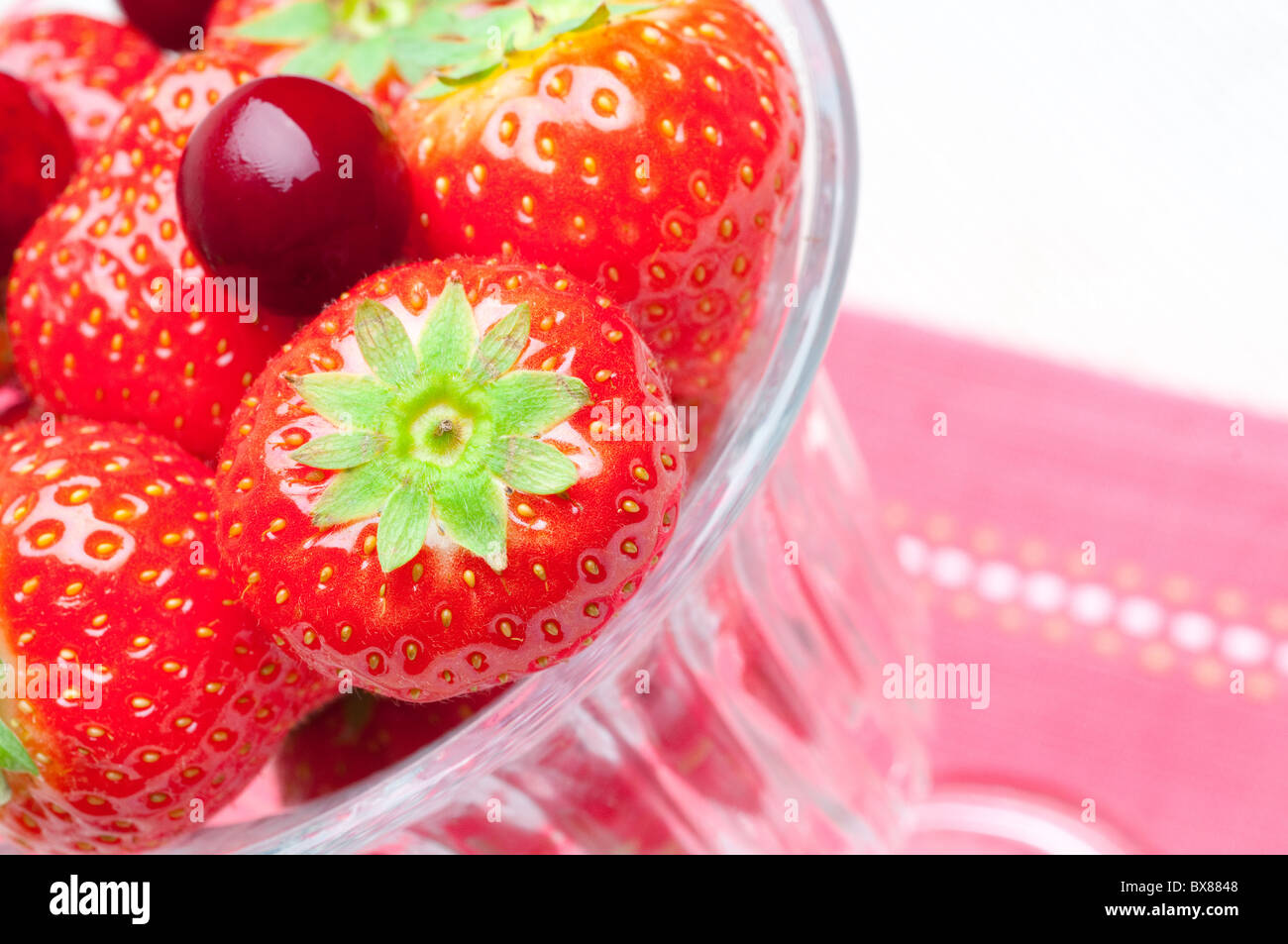 Fresh red Strawberry Stock Photo - Alamy
