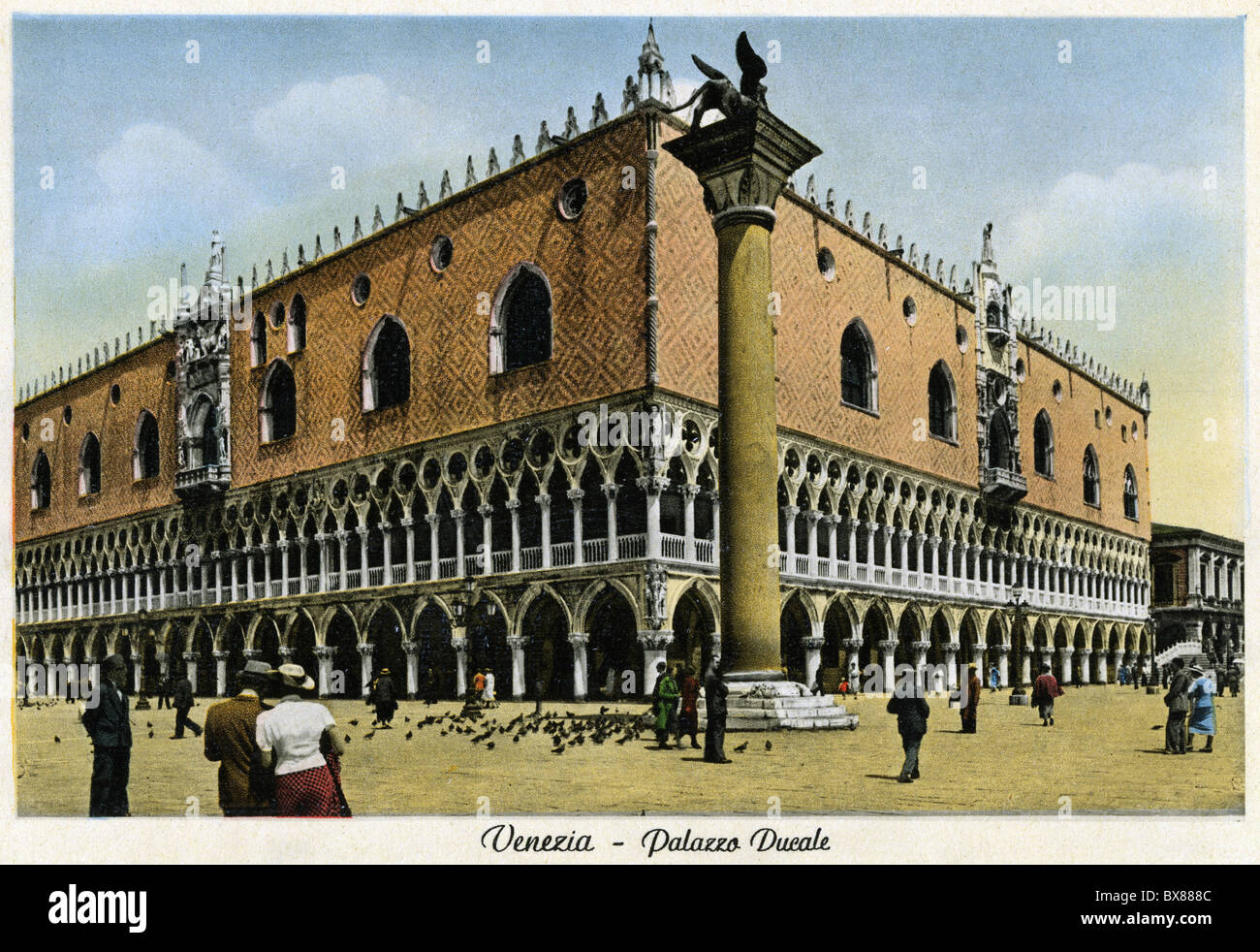 geography / travel, Italy, Venice, castles, Doge's Palace (Palazzo ...