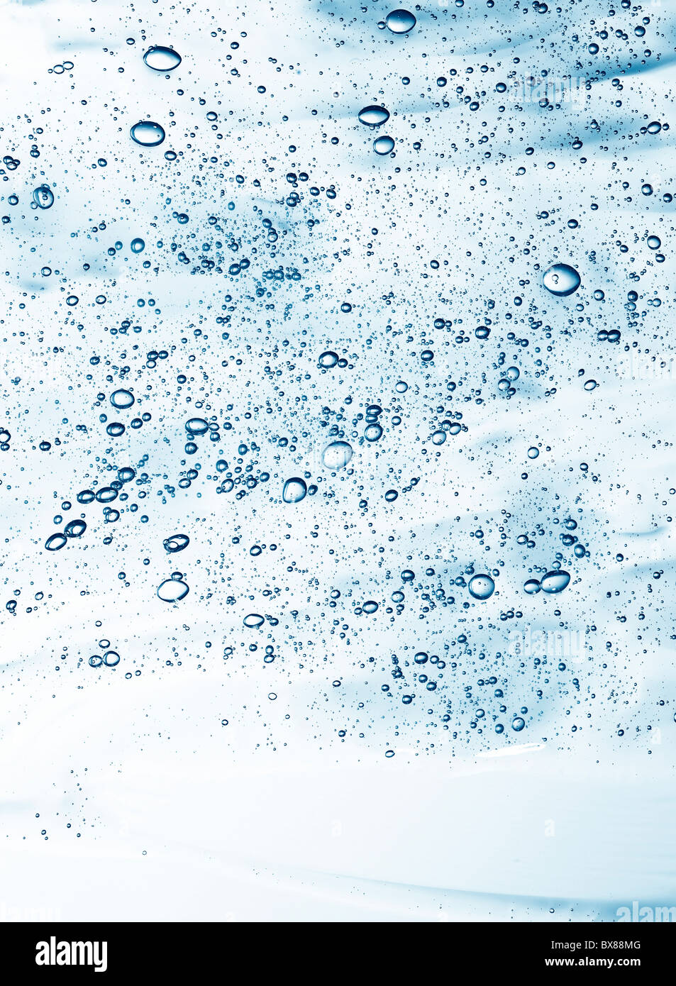 bubbles in water gel Stock Photo - Alamy