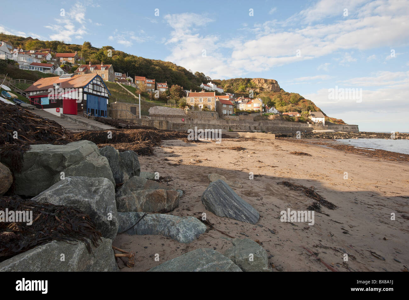 Runswick Bay, on the East coast of Yorkshire, is a lovely place to ...