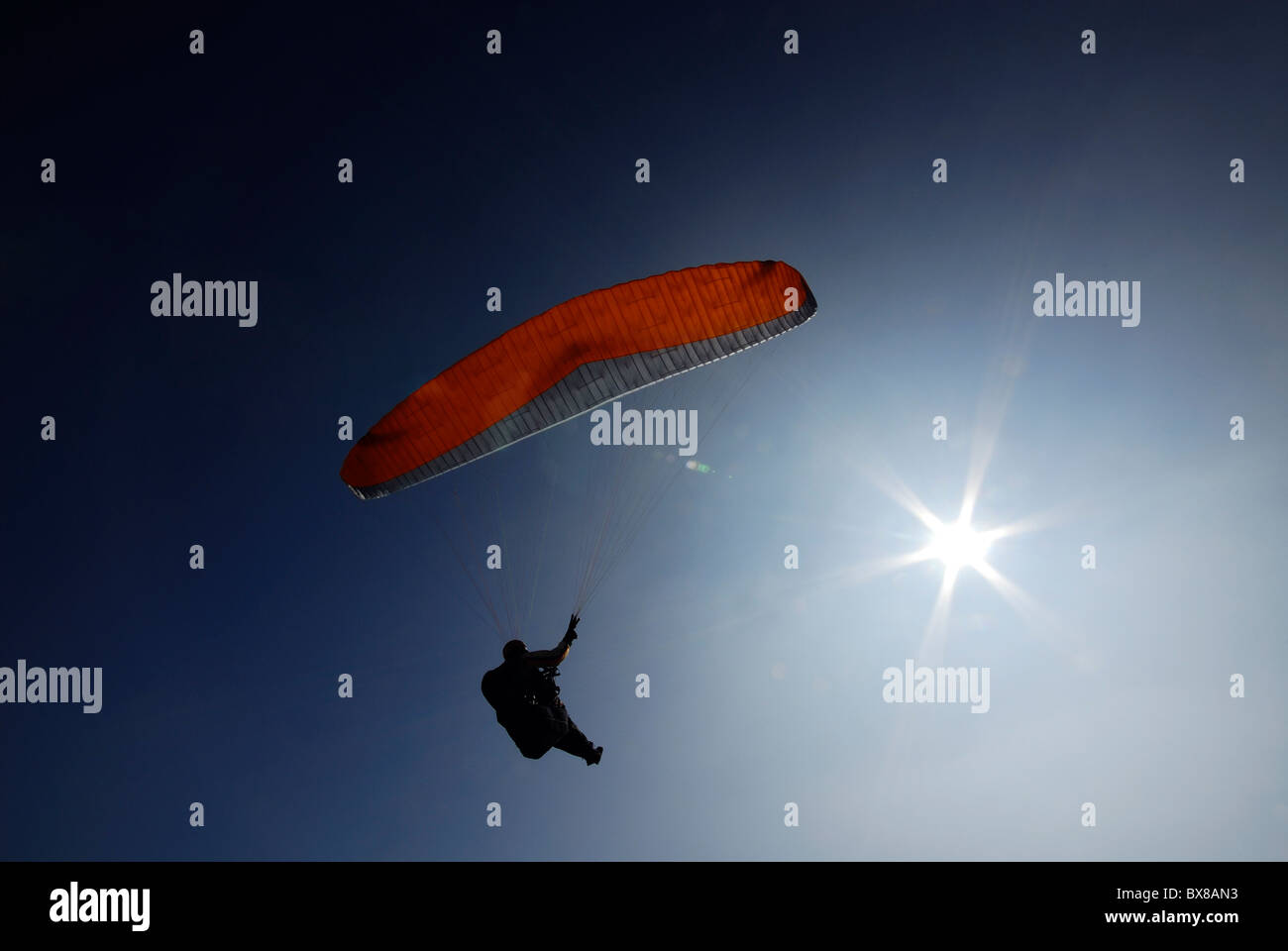 Paraglider action hi-res stock photography and images - Alamy