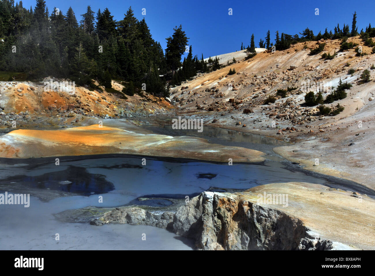 Lassen Volcanic National Park, California USA Stock Photo - Alamy