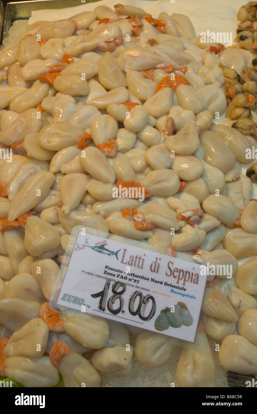 Latti di Seppia the cuttlefish eggs at La Pecheria the Rialto seafood ...