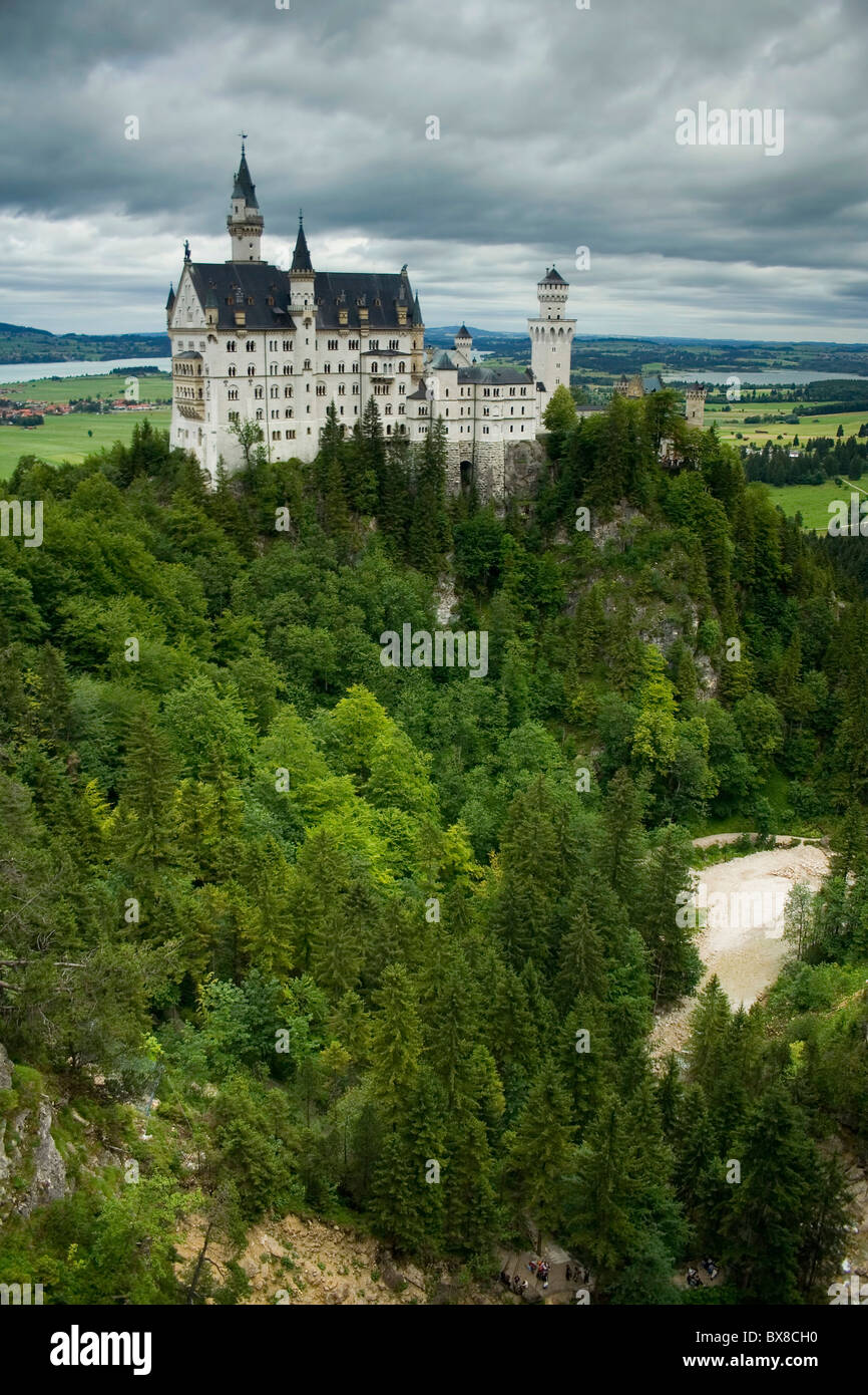 The Castle Neuschanstein Stock Photo - Alamy