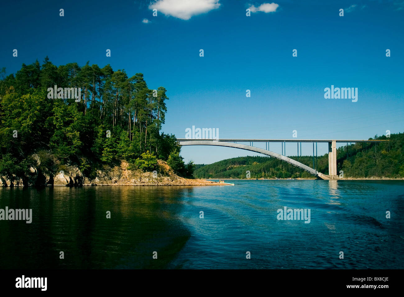 the arch bridge Stock Photo - Alamy