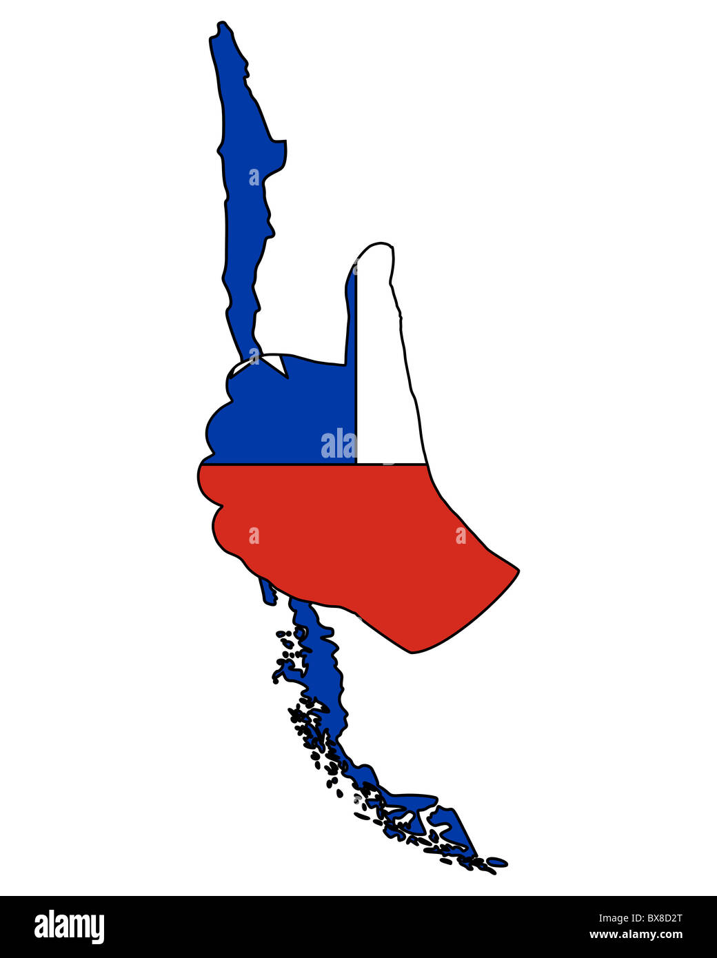 Chile hand signal Stock Photo - Alamy