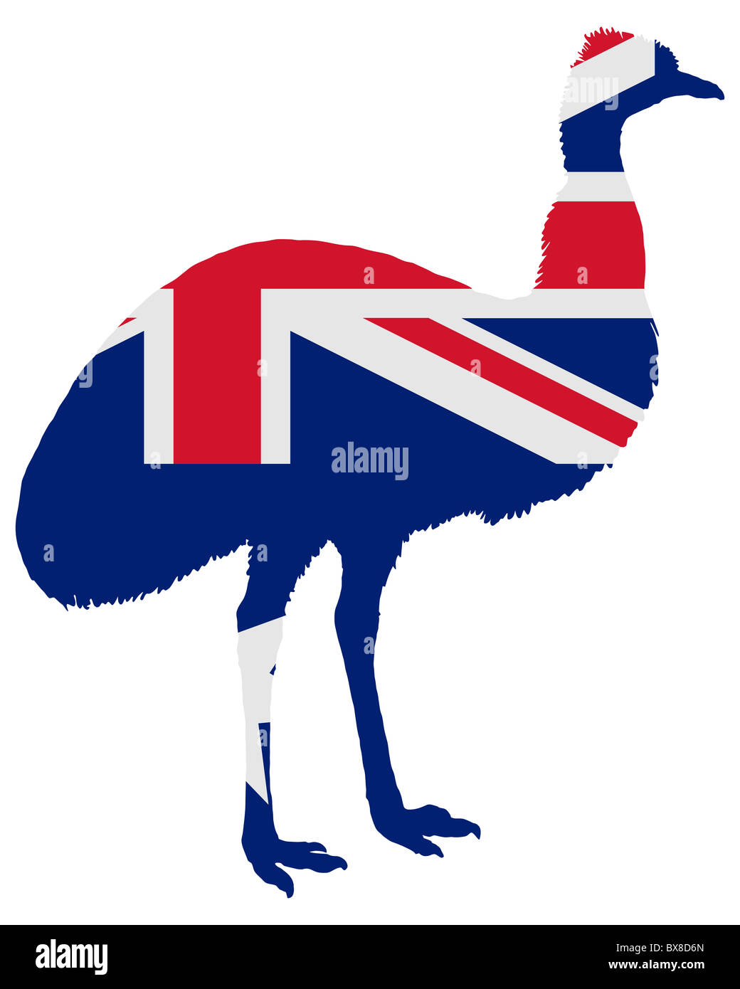 Blue emu Cut Out Stock Images & Pictures - Alamy