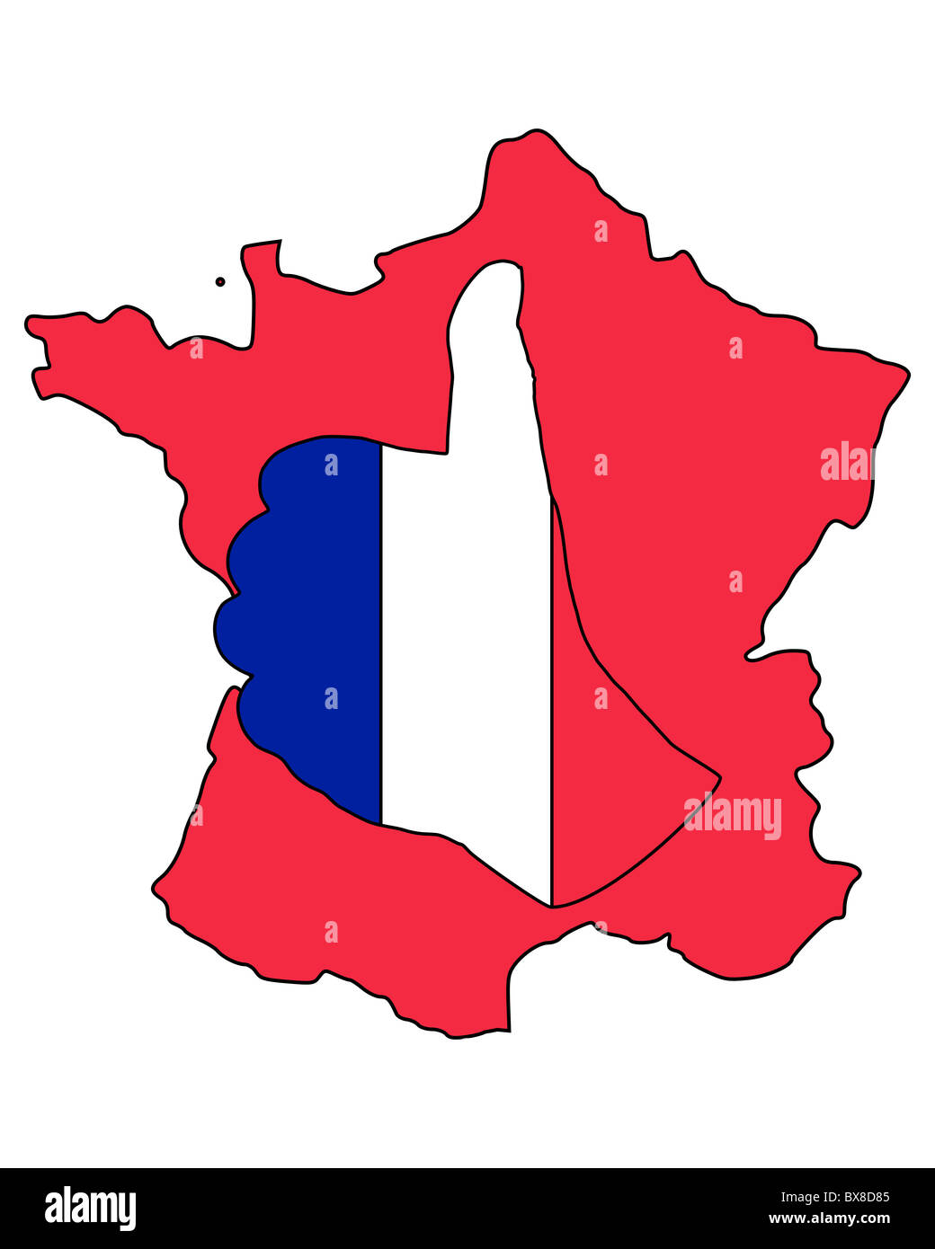 French hand signal Stock Photo - Alamy