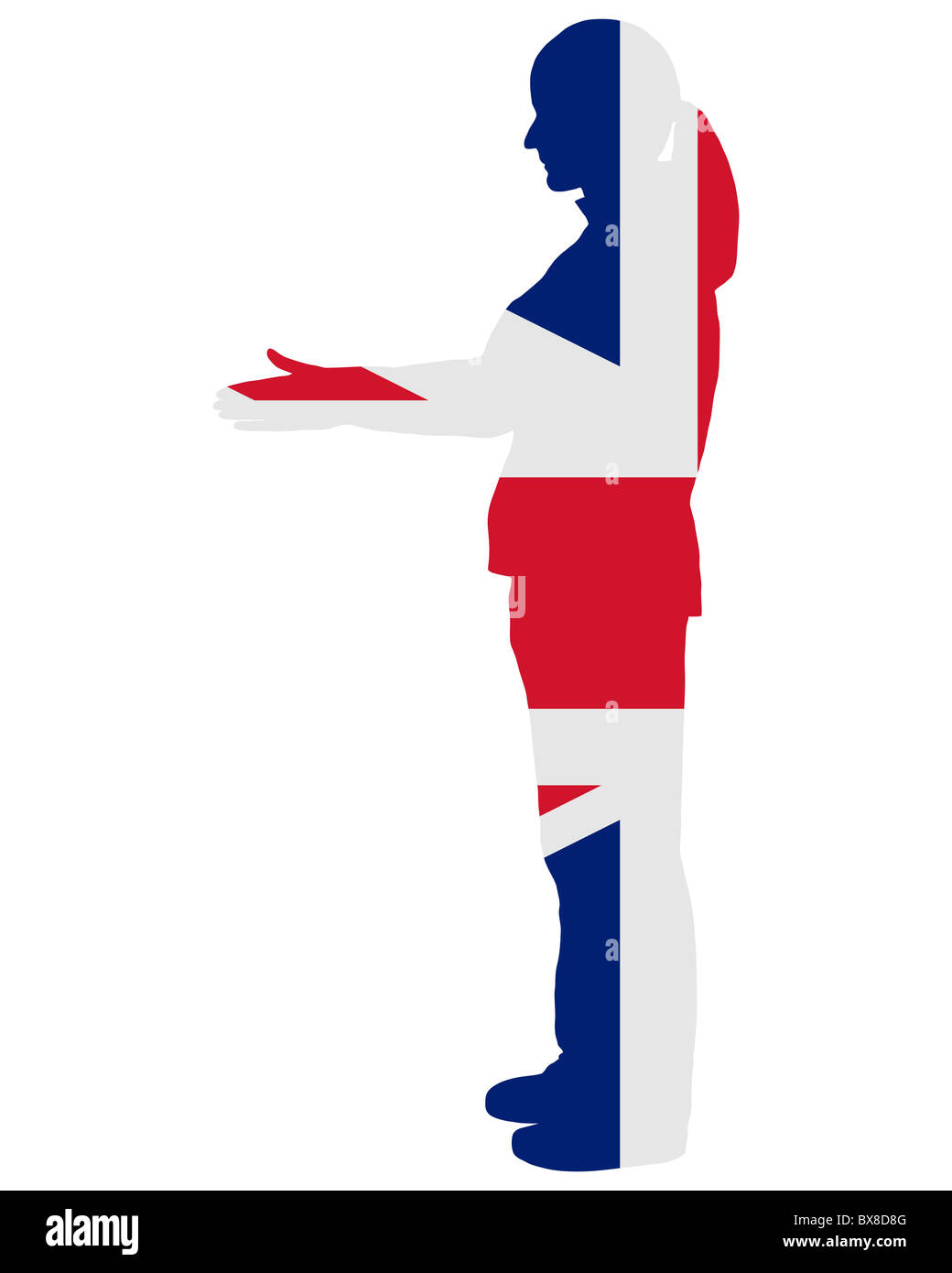 British sign language hand Cut Out Stock Images & Pictures - Alamy