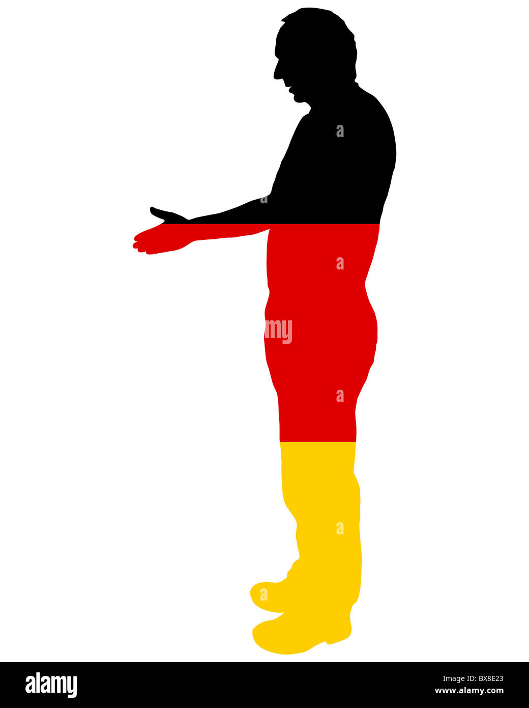 Welcome to germany Cut Out Stock Images & Pictures - Alamy