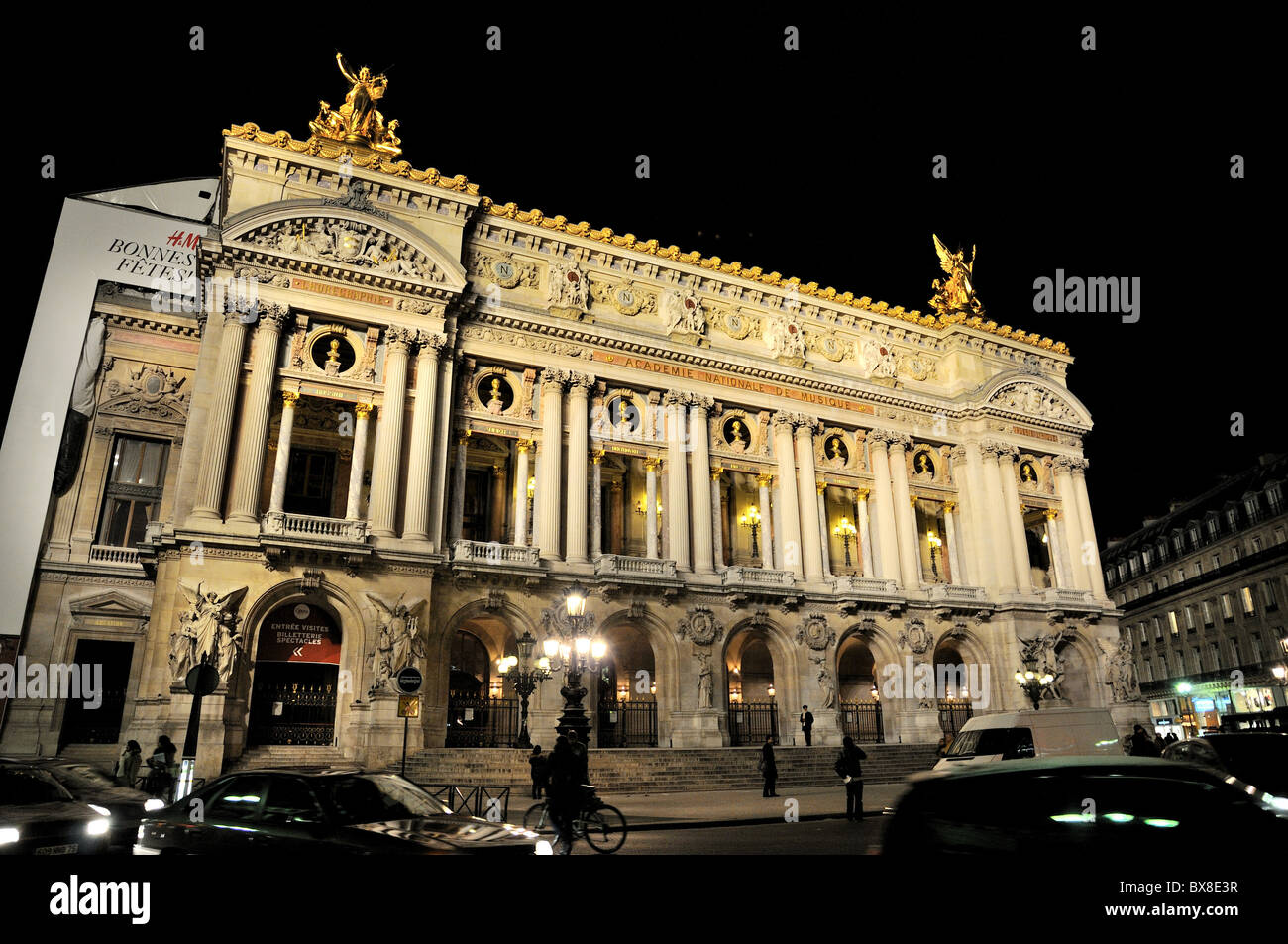 Paris opera garnier facade hi-res stock photography and images - Alamy