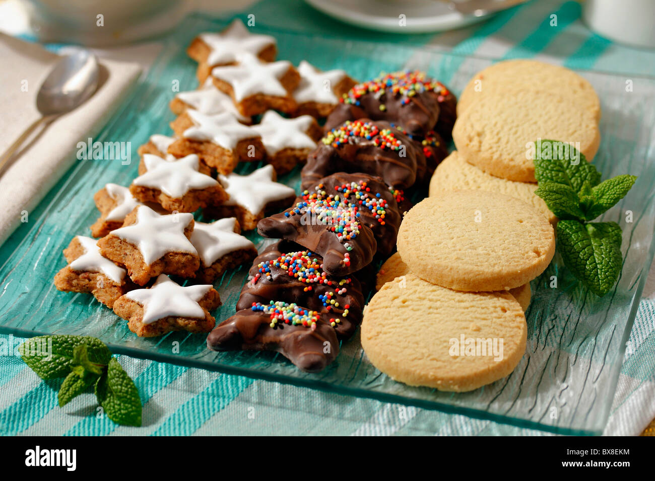 Suns, moons and stars. Recipe available Stock Photo - Alamy