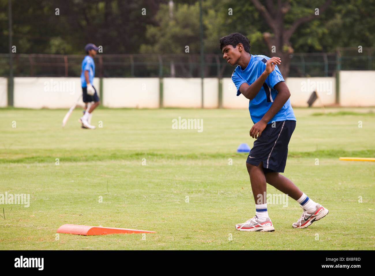 Talented Indian cricketers train at the National Cricket Academy in ...