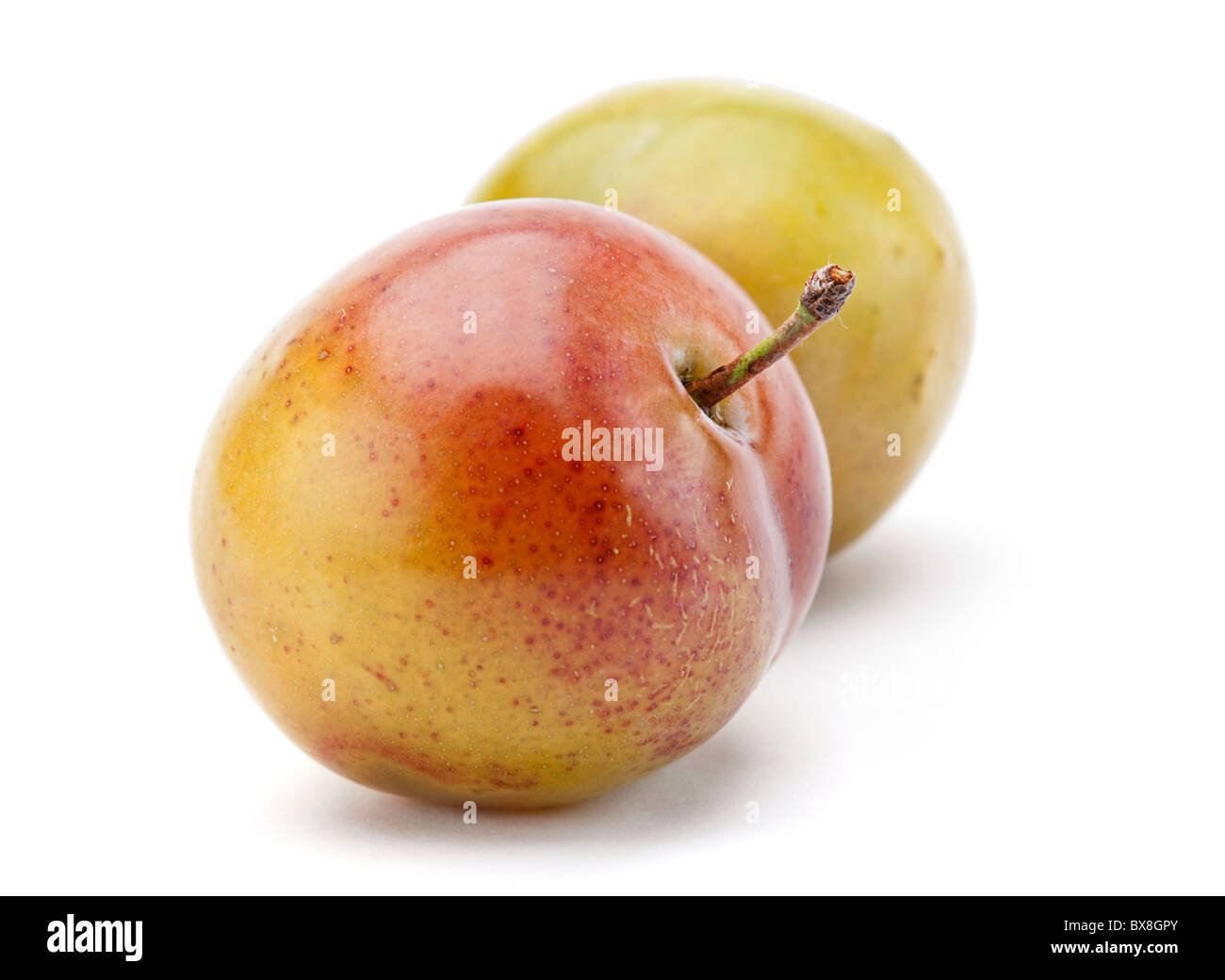 Yellow plum fruit Stock Photo - Alamy