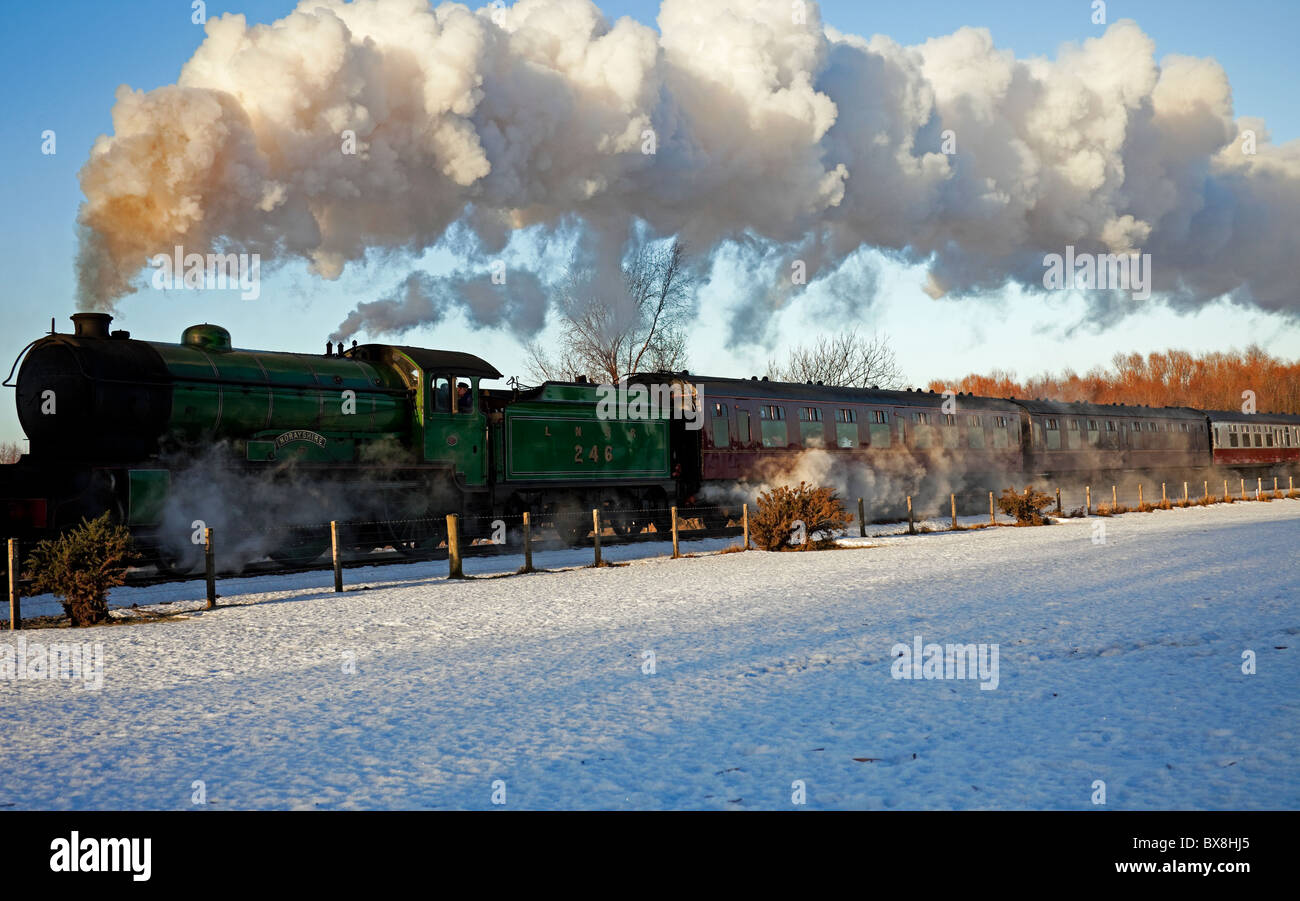 Polar Express Train Side View