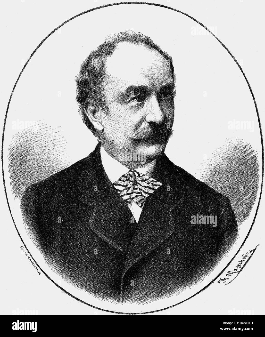 Hacklaender, Friedrich Wilhelm, 1.11.1816 - 6.6.1877, German poet ...