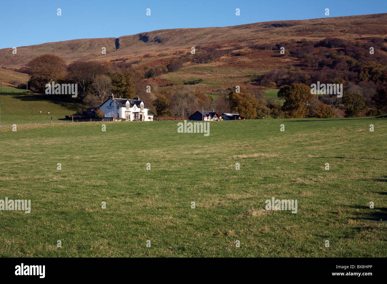 Colintraive Hotel, Colintraive, Argyll and Bute, Scotland Stock Photo ...