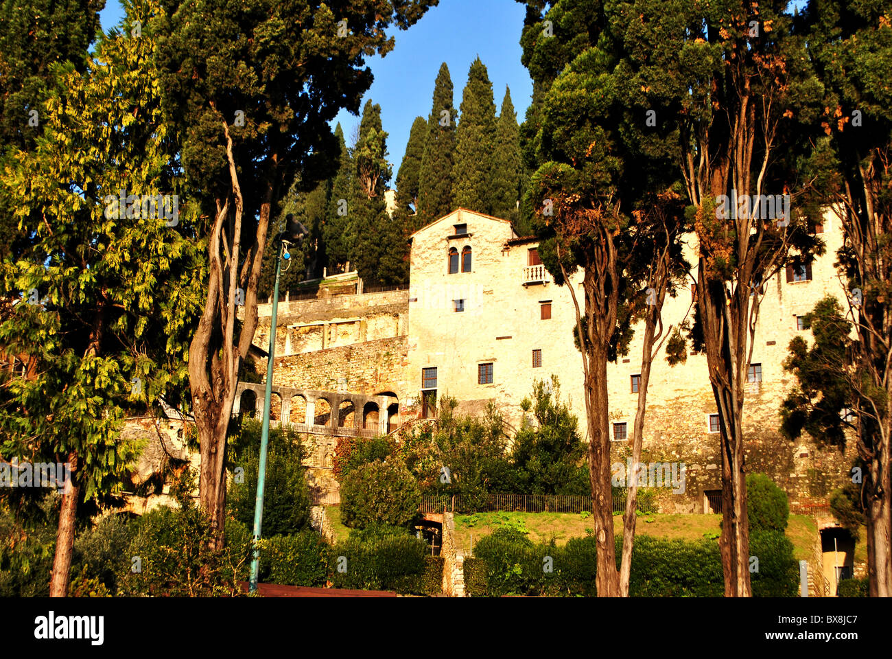 Renaissance architecture in the historic center of verona hi-res stock ...