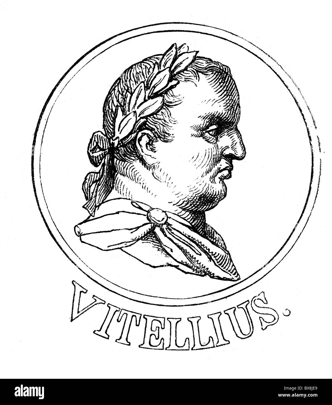 Vitelius, Aulus, 12 or 15 - 20.12.69 Roman Emperor 16.4.- 20.12.69 ...
