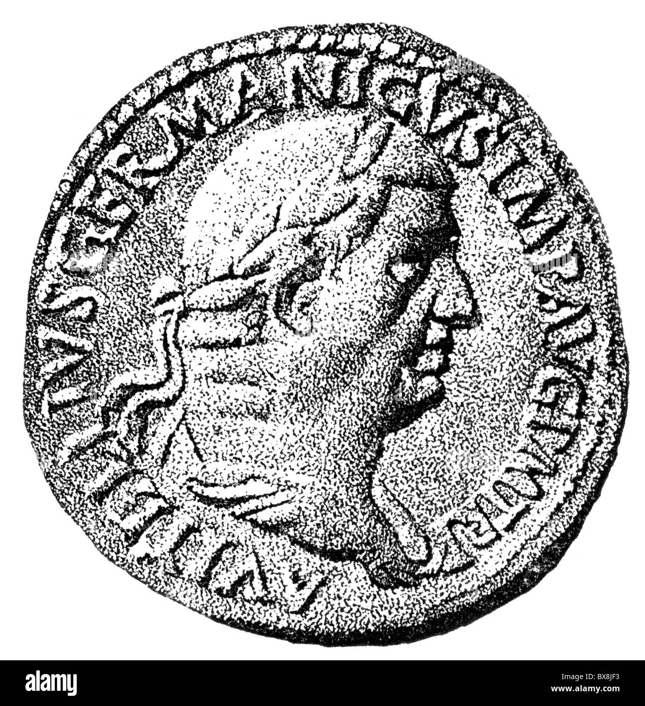 Vitelius, Aulus, 12 or 15 - 20.12.69, Roman Emperor 16.4.- 20.12.69 ...
