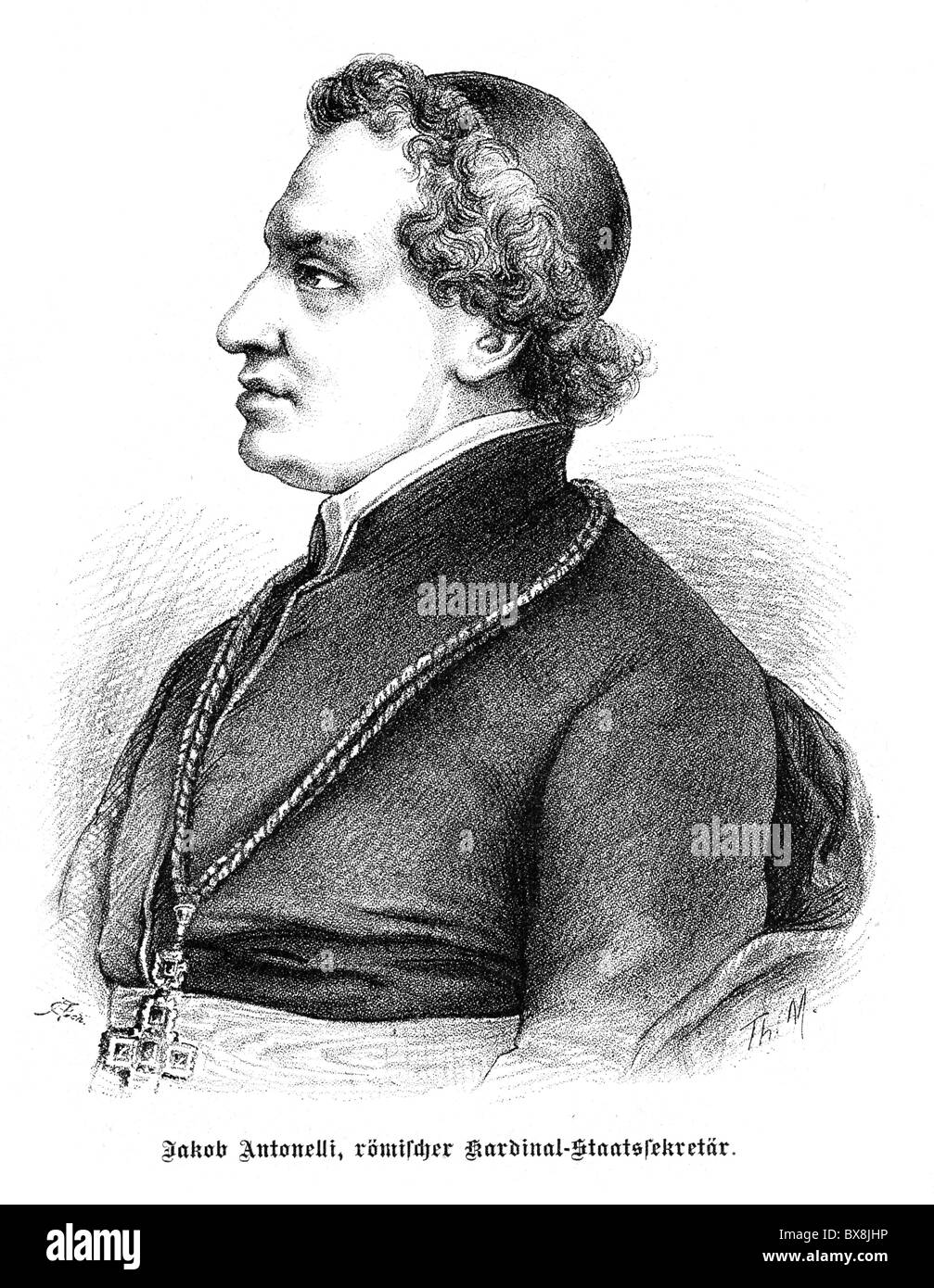 Giacomo antonelli 1806 1876 hi-res stock photography and images - Alamy