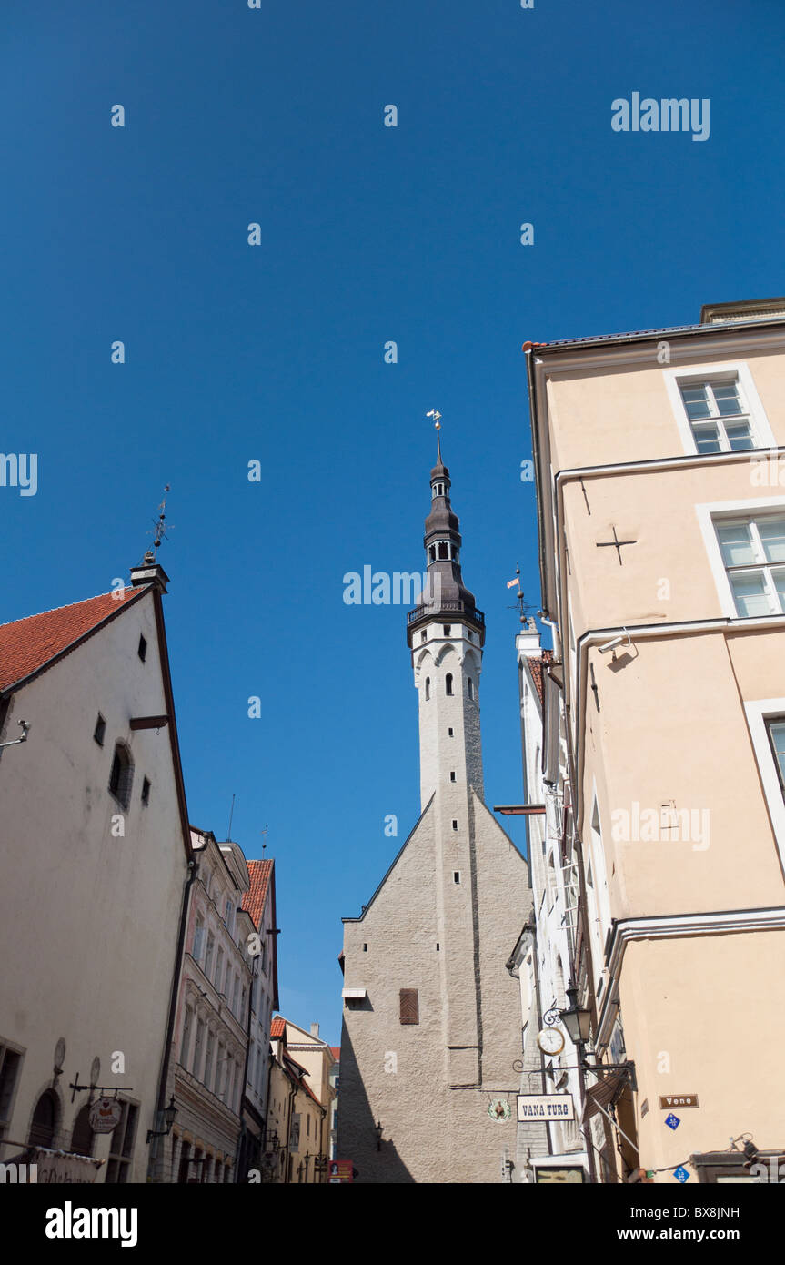 Traditional buildings in Tallinn, Estonia, Baltic States Stock Photo ...