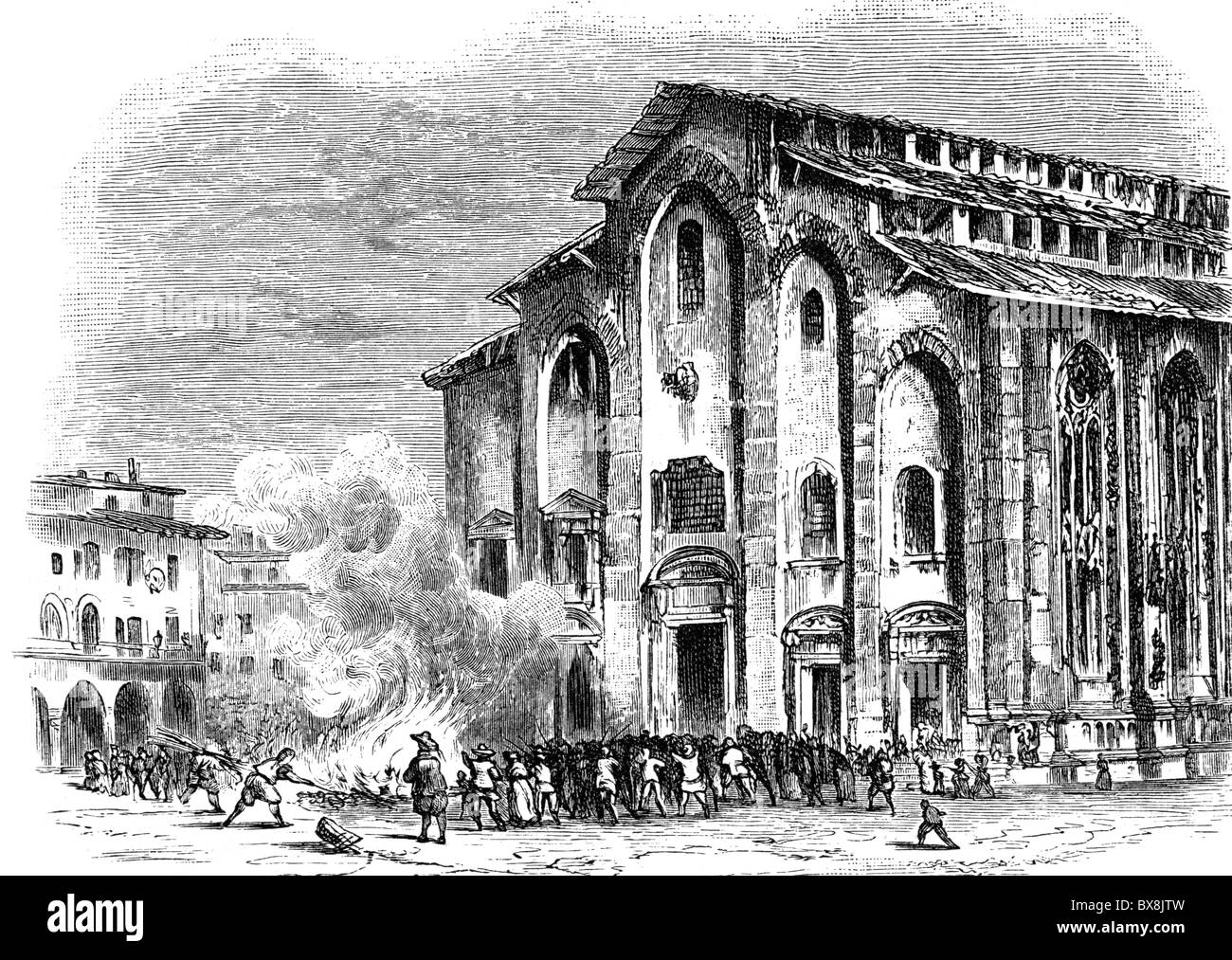 Plague of milan 1630 hi-res stock photography and images - Alamy
