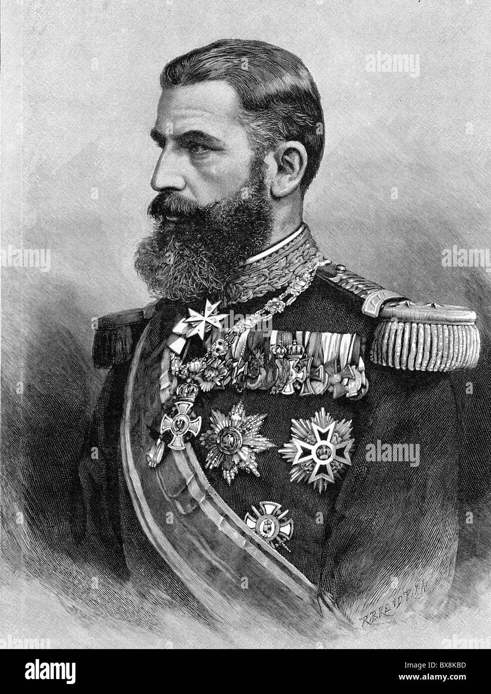 Carol I, 20.4.1839 - 10.10.1914, King of Romania 26.3.1881 - 10.10.1914 ...