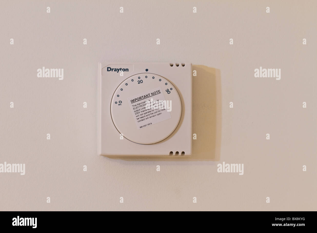 Drayton Room Thermostat Controller Underfloor Heating Controls Stock ...