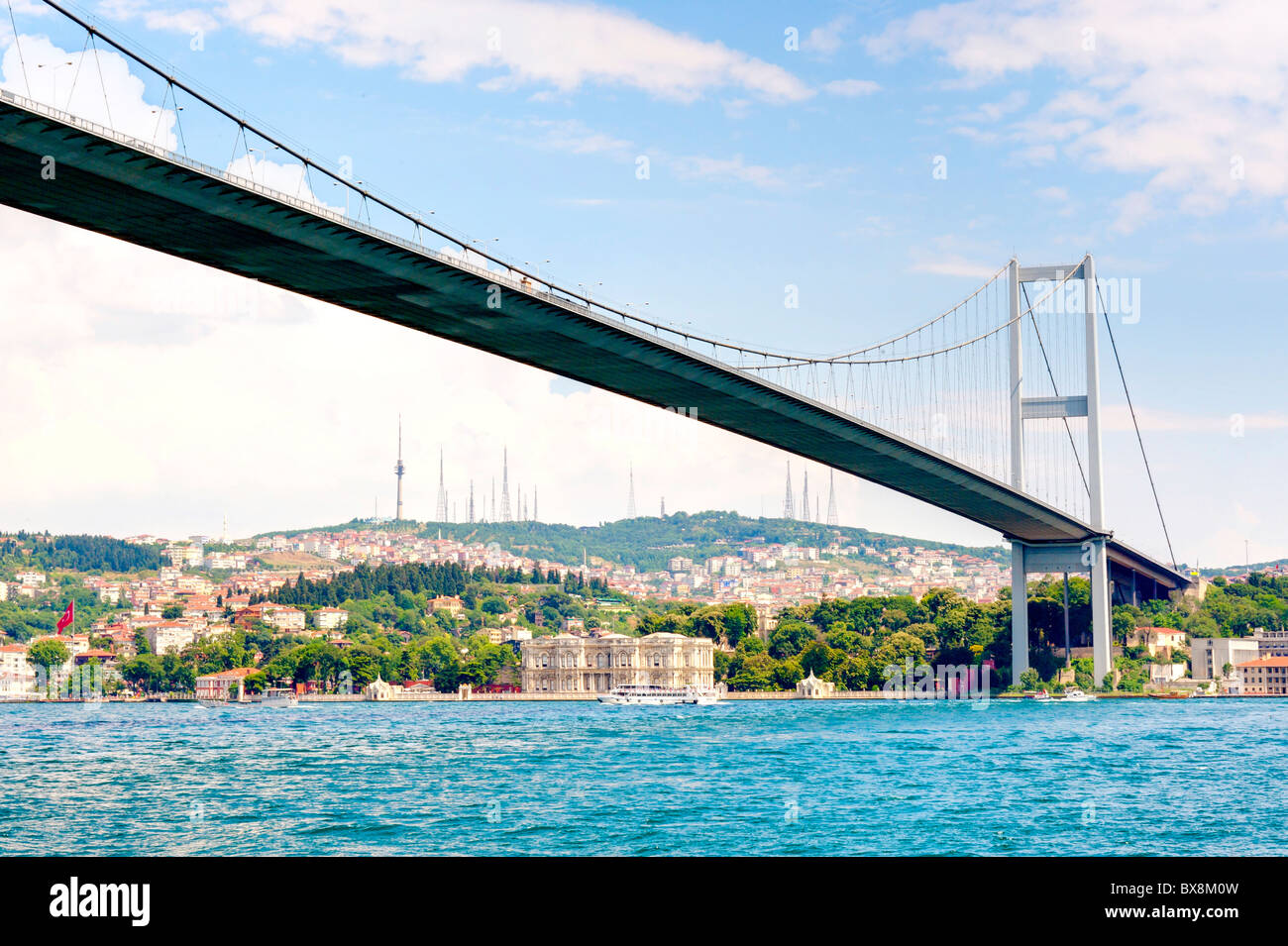 The Bosphorous bridge Istanbul Turkey Stock Photo - Alamy