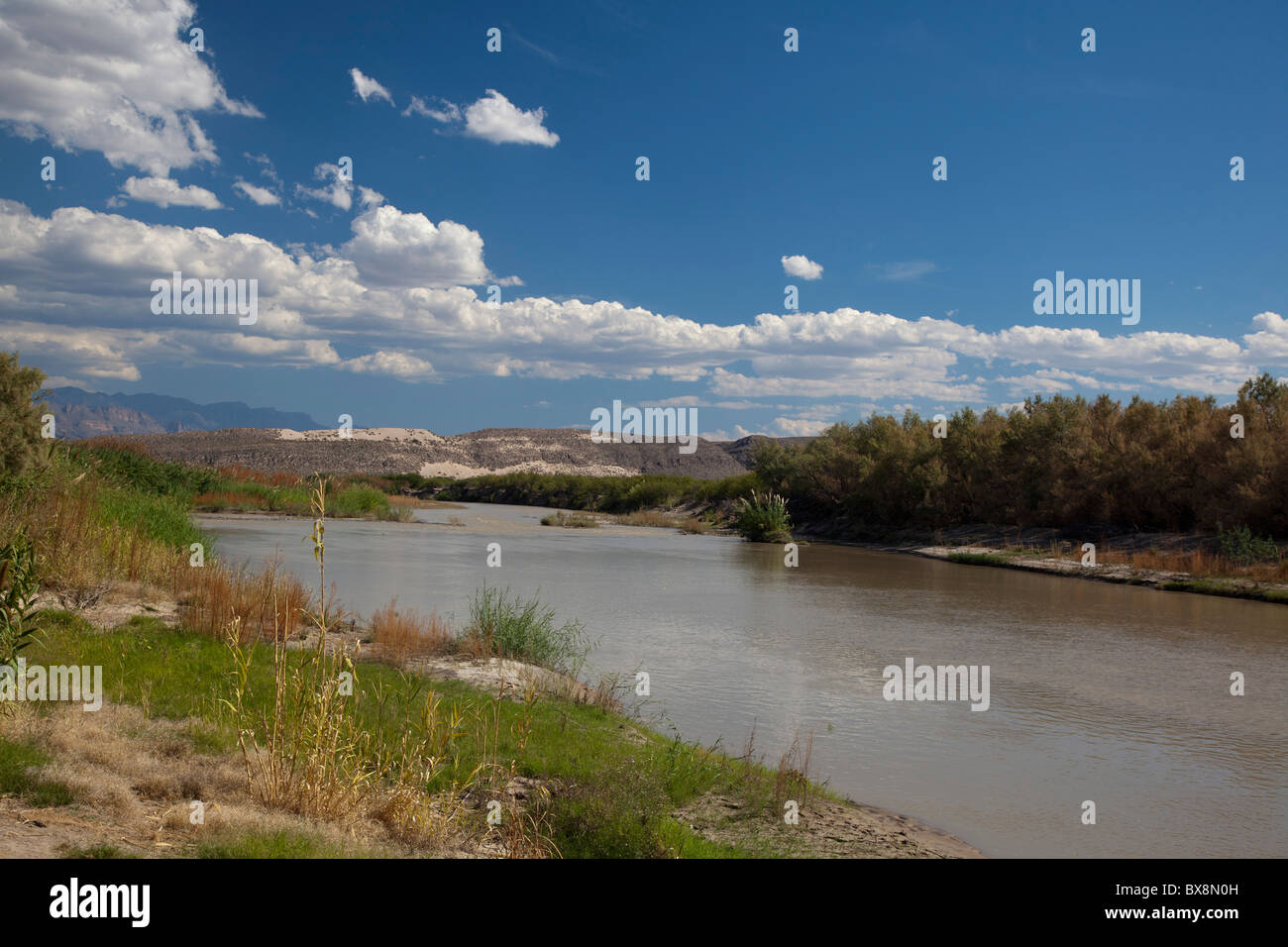 Big Bend National Park, Texas - The Rio Grande between the United ...