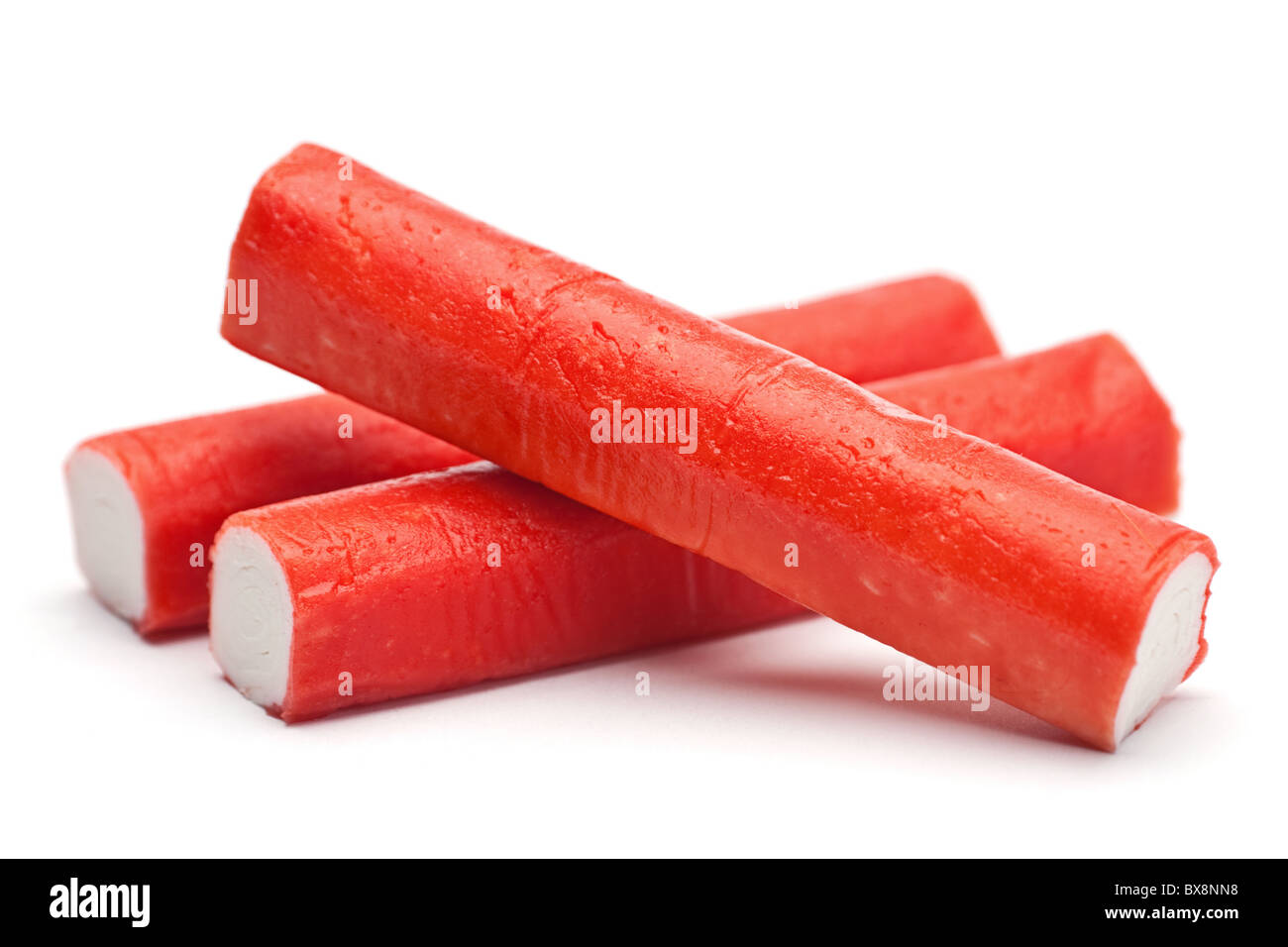 Surimi crab stick Stock Photo - Alamy