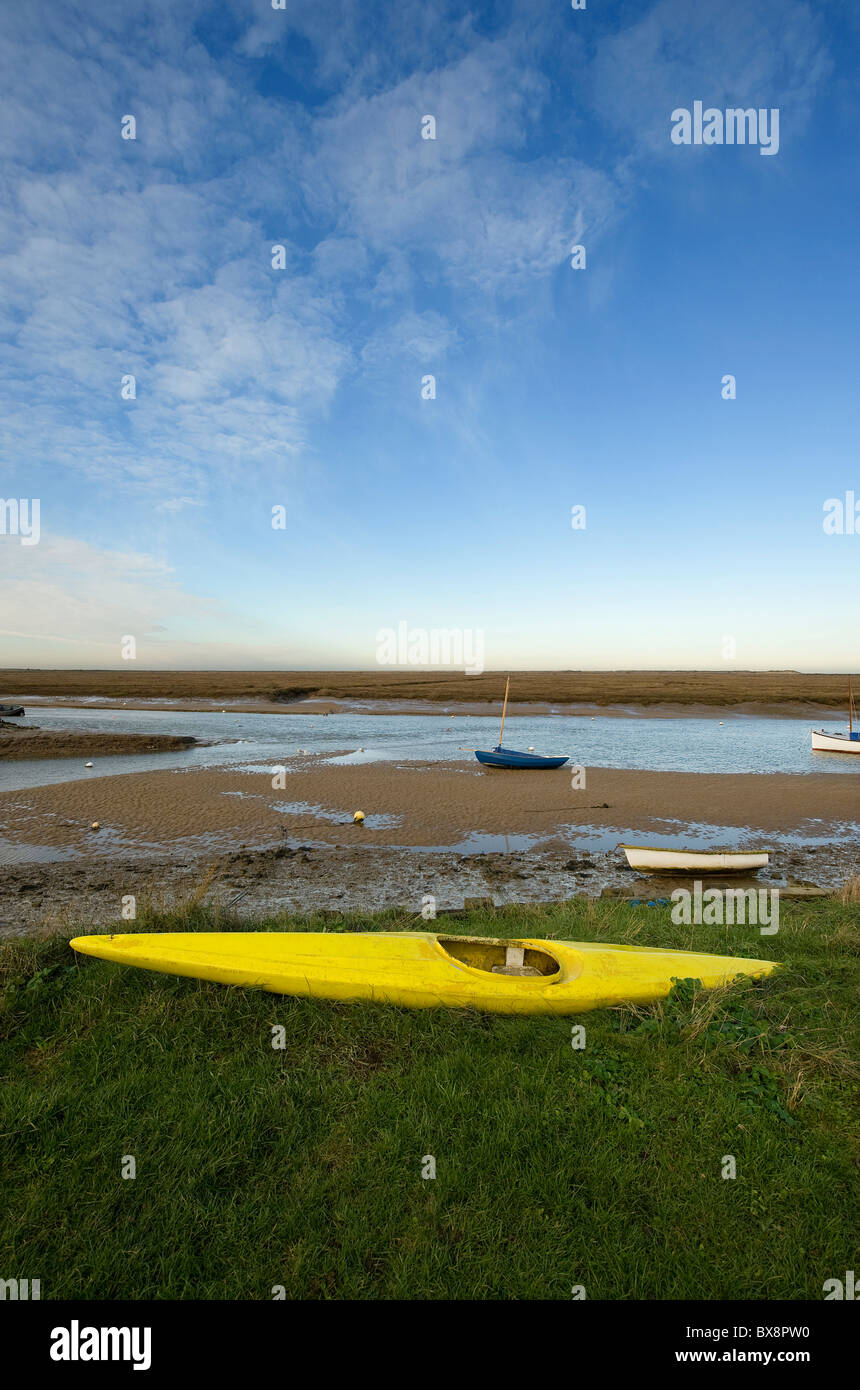 burnham overy staithe, norfolk, england Stock Photo - Alamy