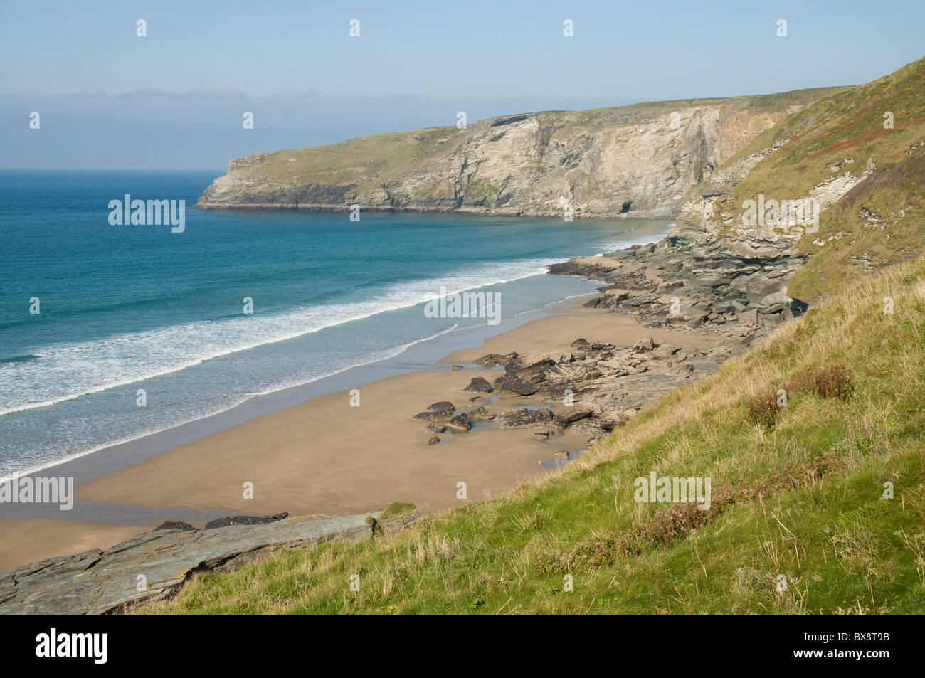 Penhallic point cornwall coast hi-res stock photography and images - Alamy